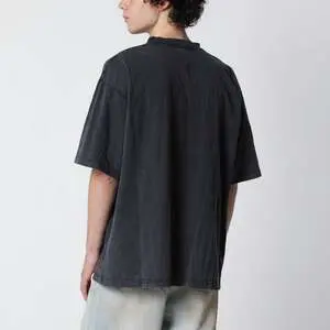 Balenciaga Faded Crayon Loop Oversize T-shirt - Black