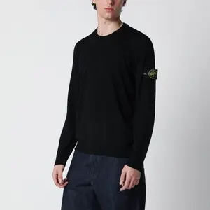 Stone Island Virgin Wool Crew-neck Sweater