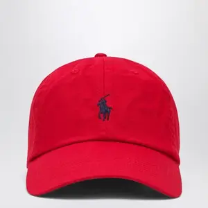 Polo Ralph Lauren Baseball Cap With Embroidered Logo - Red