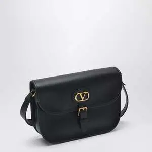 Valentino Garavani Antibes Leather Crossbody Bag - Black