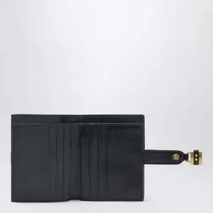 Chloé Paddington Square Wallet In Leather - Blue