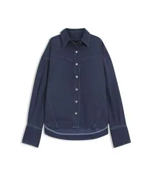 BOSS Oversized Rigid Denim Blouse