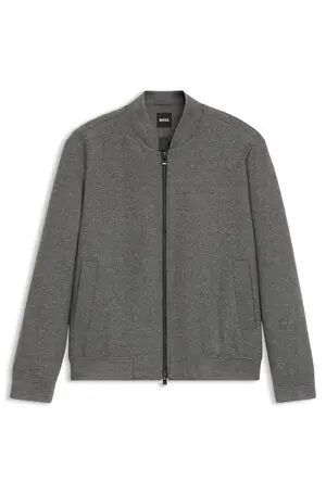 BOSS Slim-fit Jacket - Grey