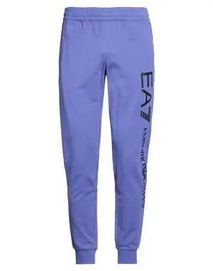 EA7 Pants Size Cotton - Blue