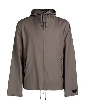 Emporio Armani Taupe Virgin Wool Jacket