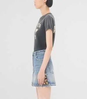 Valentino Garavani Printed Cotton T-shirt - Black