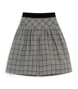 Valentino Garavani Virgin Wool Check Shorts