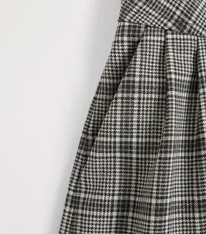 Valentino Garavani Virgin Wool Check Shorts