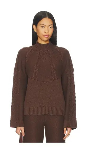Tularosa Marcella Mock Neck Sweater