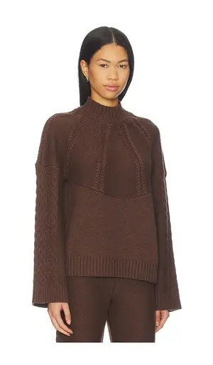 Tularosa Marcella Mock Neck Sweater