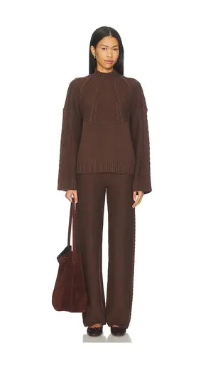 Tularosa Marcella Mock Neck Sweater