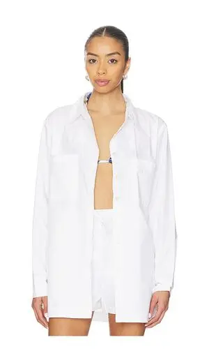 VITAMIN A Nadia Shirt - White