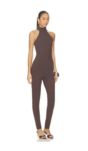 Susana Monaco Stretch Jersey Legging Jumpsuit