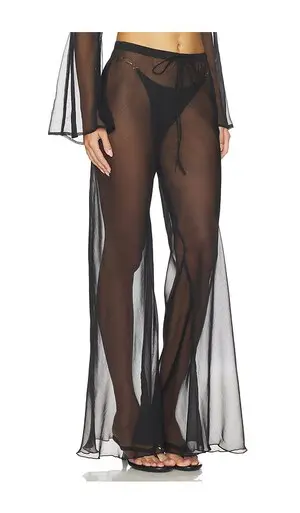 SHANI SHEMER Kairo Wide Leg Pants - Black
