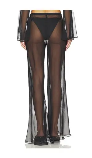 SHANI SHEMER Kairo Wide Leg Pants - Black