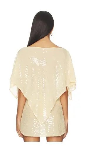 BUCI Sequin Embellished Poncho