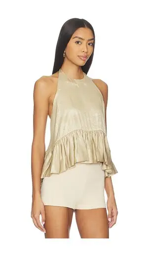Azeeza Winston Metallic Top