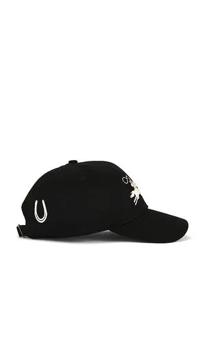 UNDERSTATED LEATHER Logo Embroidered Baseball Cap