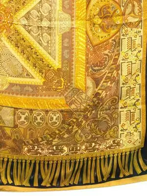 Hermès 2006 Sur Un Tapis Volant... Silk Scarf