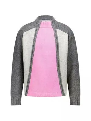 GMBH Ghassan Zip Colourblock Sweater