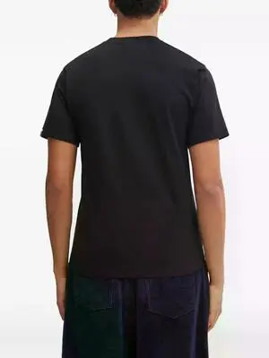 A BATHING APE 1st Camo College Logo-print T-shirt - Black