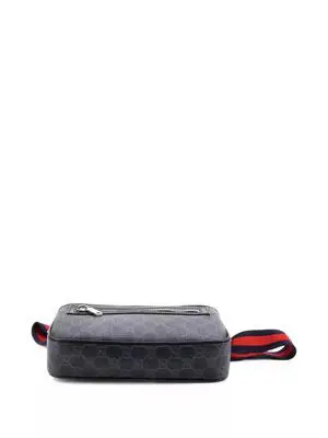 Gucci Web Zip Gg Coated Canvas Small Belt Bag