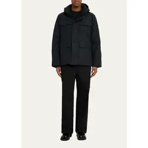 Canada Goose Maitland Canvas Parka - Black