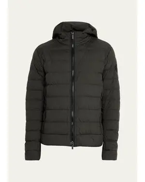 Canada Goose Crofton Packable Quilted Hoodie - Volcano