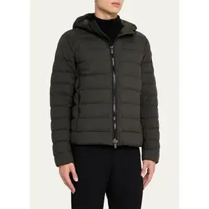 Canada Goose Crofton Packable Quilted Hoodie - Volcano