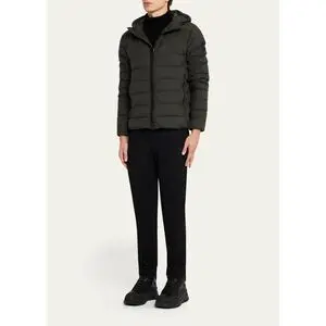 Canada Goose Crofton Packable Quilted Hoodie - Volcano