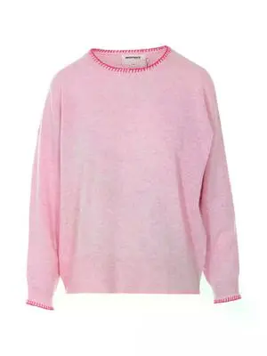 NOT SHY Embroidered Crew-neck Sweater