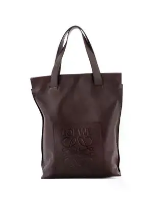 Loewe Shopper Leather North South Tote Bag