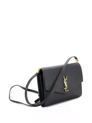 Saint Laurent Uptown Leather Mini Crossbody Bag