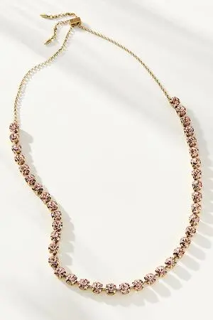 Loren Hope Arista Slider Necklace - Vintage Rose