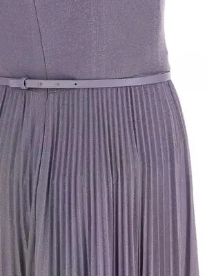 Elisabetta Franchi Pleated Maxi Dress