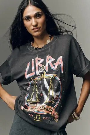 GIRL DANGEROUS Zodiac Tee - Libra