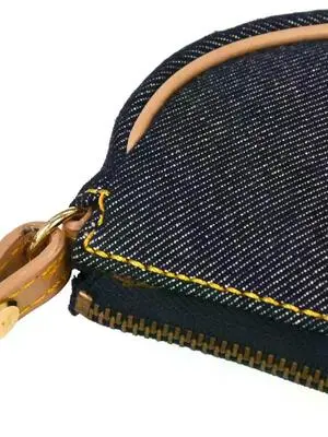 Dior 2001 Saddle Denim Handbag - Blue