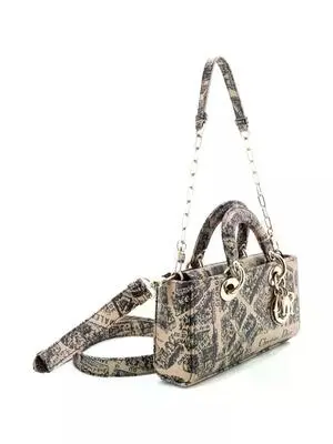 Dior Lady D-joy Printed Leather Small Satchel