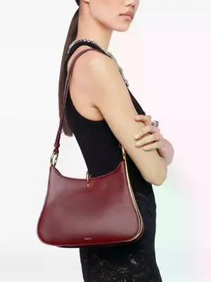 Rabanne Medium Ring Leather Shoulder Bag
