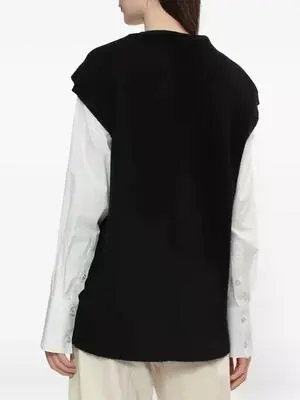 Helmut Lang Wool Split Vest