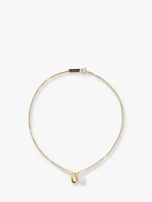 Isabel Marant Brass Necklace With Pendants - Gold