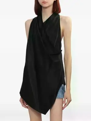Helmut Lang Halterneck Silk Top