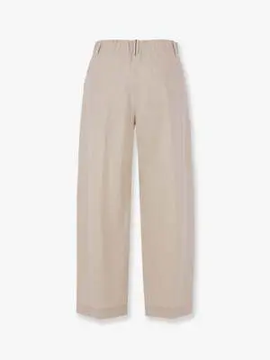 Brunello Cucinelli Cotton Blend Trousers