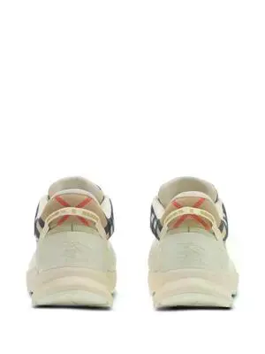Burberry Check Mesh Sneakers - Neutrals