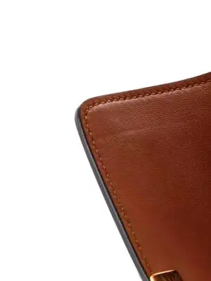 Celine Triomphe Teen Crossbody Bag Canvas With Leather
