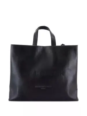 LOUIS VUITTON Leather Mm Shopper Tote