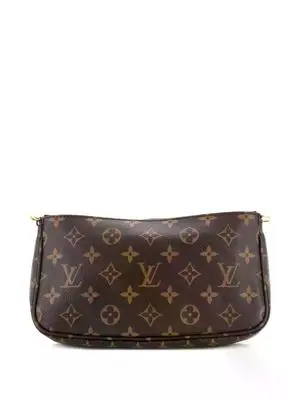 LOUIS VUITTON Multi Pochette Accessoires Monogram Canvas Crossbody Bag - Brown