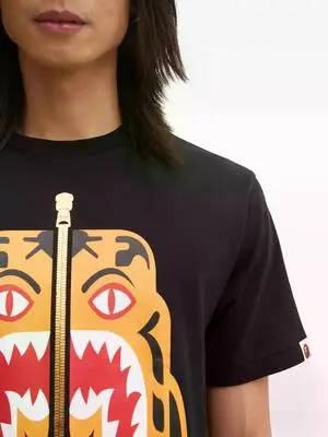 A BATHING APE Colors Tiger Graphic-print T-shirt