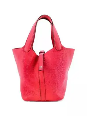 Hermès Picotin Lock Clemence Pm Bucket Bag - Pink