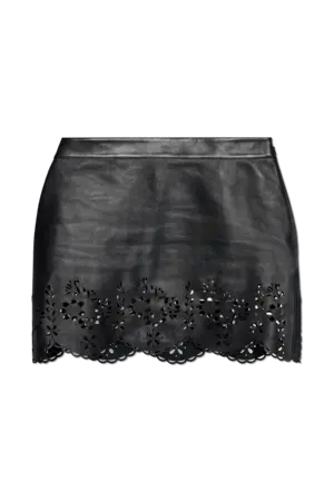 Isabel Marant Leather Mini Skirt